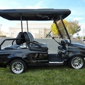 Shelby GT500KR Golf Cart made for Amy Boylan on Ebay - Mustang Specs