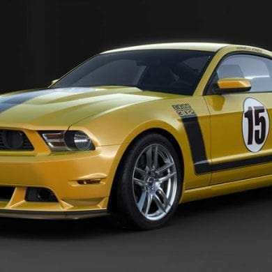 One Off School Bus Yellow Mustang Boss 302 Laguna Seca To Be