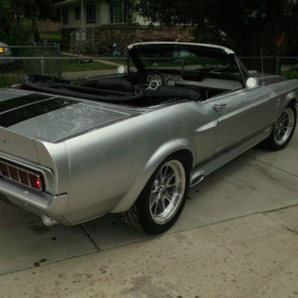 eBay: Custom 1968 Mustang 'Eleanor' Convertible with Fastback Hard Top ...
