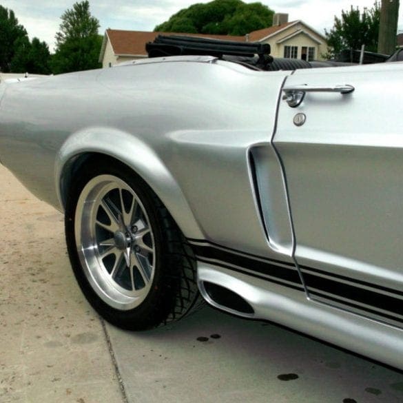 eBay: Custom 1968 Mustang 'Eleanor' Convertible with Fastback Hard Top ...