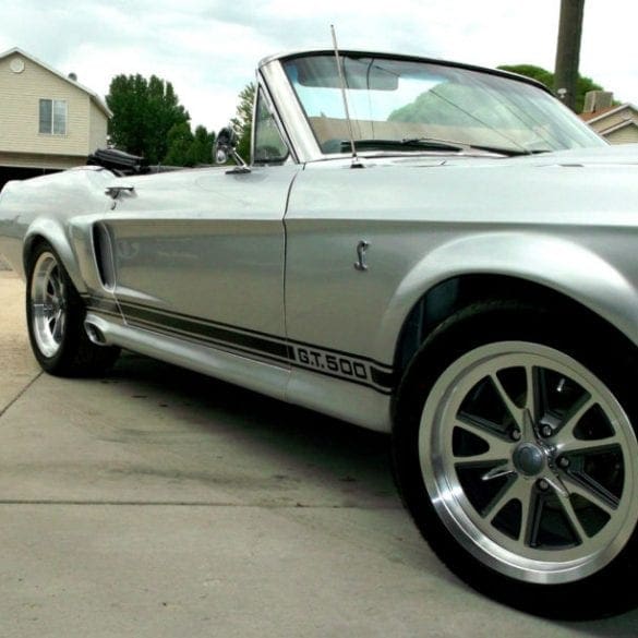 eBay: Custom 1968 Mustang 'Eleanor' Convertible with Fastback Hard Top ...