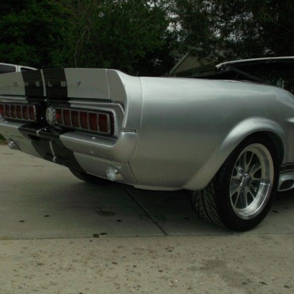 eBay: Custom 1968 Mustang 'Eleanor' Convertible with Fastback Hard Top ...