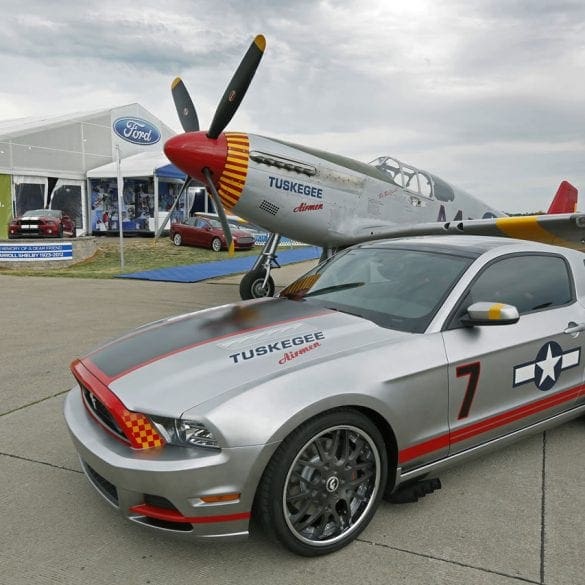 Ford 'Red Tails' edition 2013 Mustang celebrates Tuskegee Airmen ...