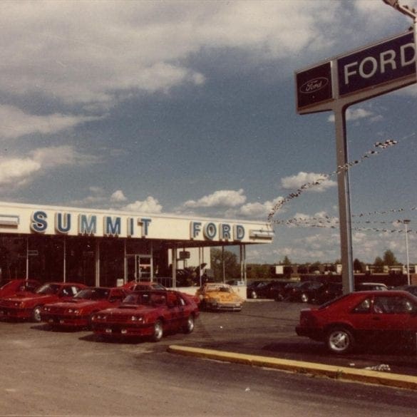 Fox Body Mustang Dealership Photos - Mustang Specs