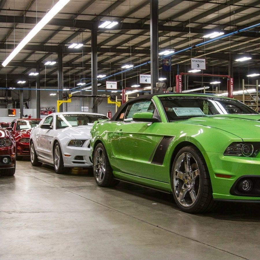 Behind the Scenes Photos of Roush Performance Facility in Plymouth ...