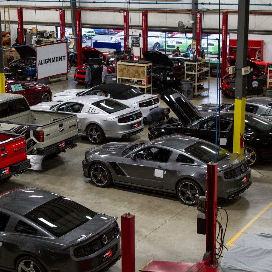 Behind the Scenes Photos of Roush Performance Facility in Plymouth ...
