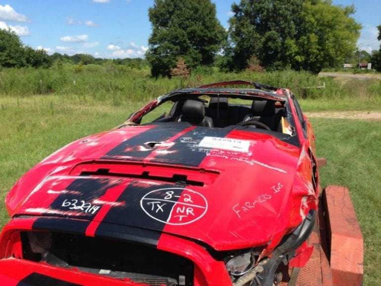 eBay find: Wrecked and completely destroyed 2013 Shelby GT500 up for ...