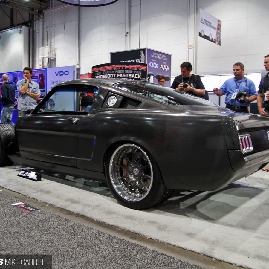 SEMA 2013: Ring Brothers Pro Touring Mustang Fastback with Carbon Fiber ...