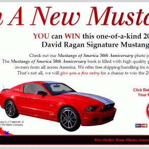 One-of-a-kind 2014 David Ragan Signature Mustang Giveaway - Mustang Specs