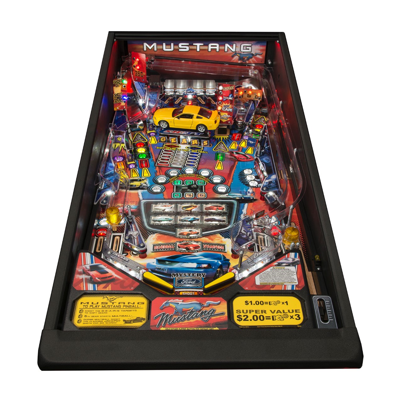 Stern Pinball to debut three new Ford Mustang themed games at Chicago ...
