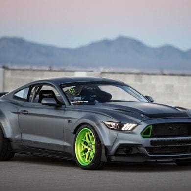 SEMA 2014: Vaughn Gittin Jr.'s 2015 Mustang RTR Spec 5 Drift Machine ...