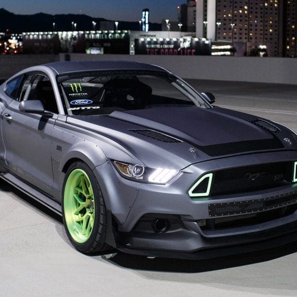 SEMA 2014: Vaughn Gittin Jr.'s 2015 Mustang RTR Spec 5 Drift Machine ...