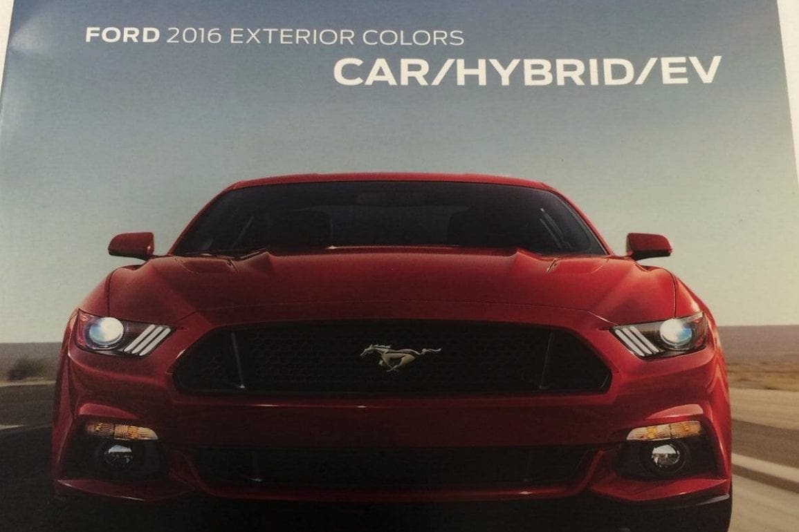2016 Mustang Colors Leak Out - Mustang Specs