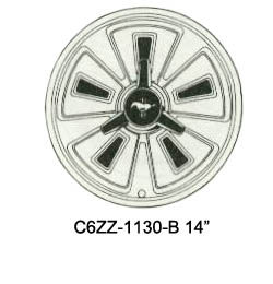 1966 Mustang - Wheels Information