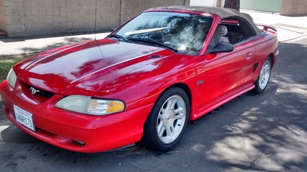 1996 Mustang - Axle Information