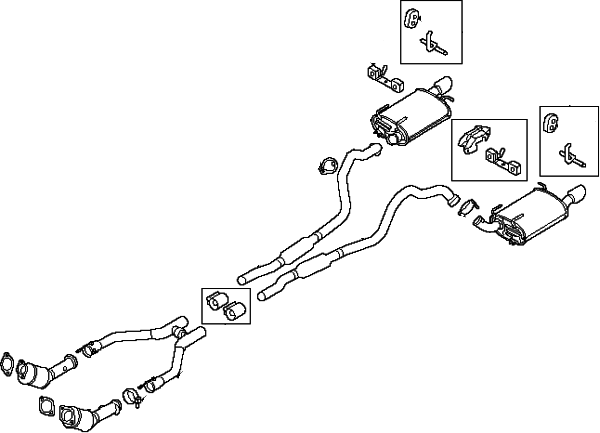 2014 Ford Mustang Exhaust