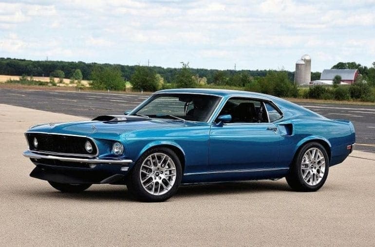 1969 Mustang Color Information