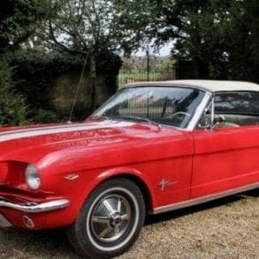 Poppy Red 1964 Ford Mustang