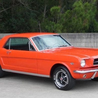 Poppy Red 1964 Ford Mustang