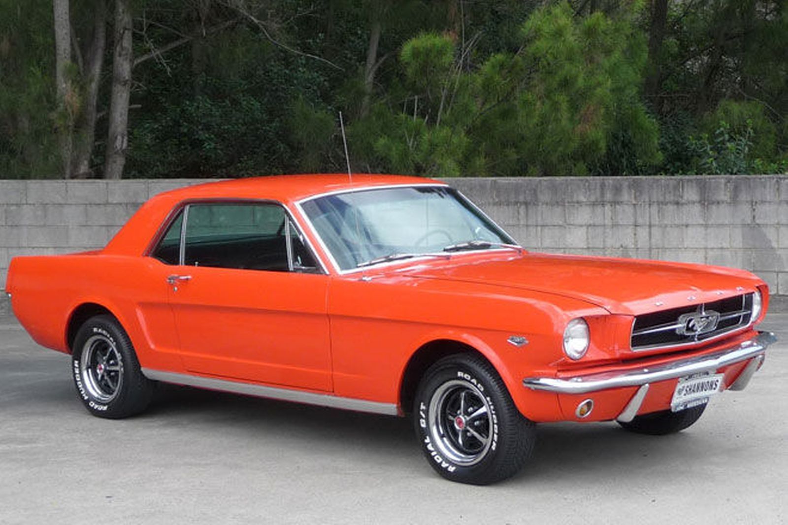 Poppy Red 1964 Ford Mustang
