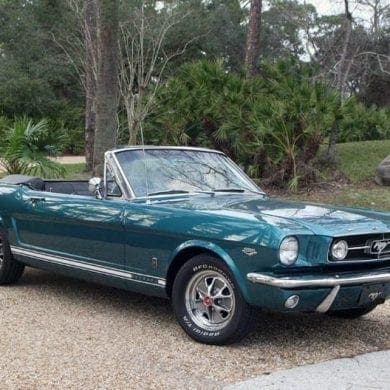 Twilight Turquoise 1964 Ford Mustang