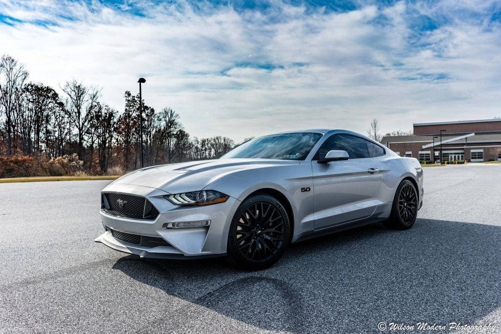 Ingot Silver 2018 Ford Mustang