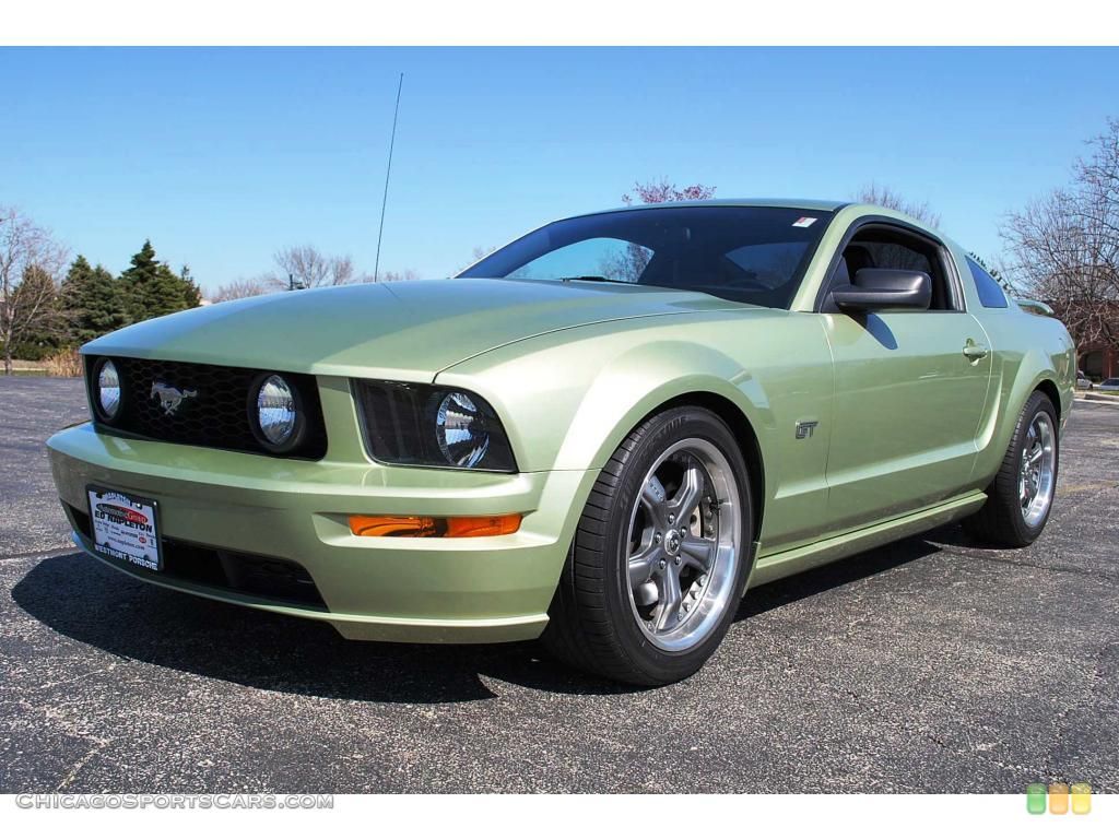 Legend Lime 2005 Ford Mustang