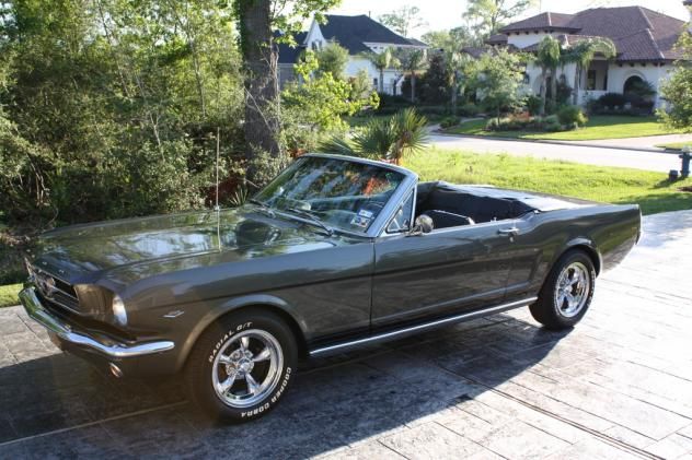 Olive Green 1969 Ford Mustang