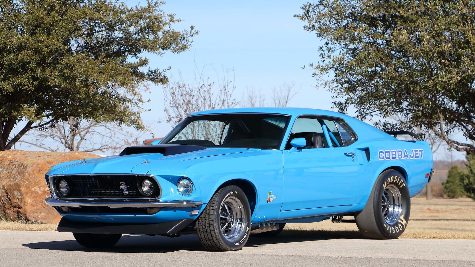 Grabber Blue 1969 Ford Mustang