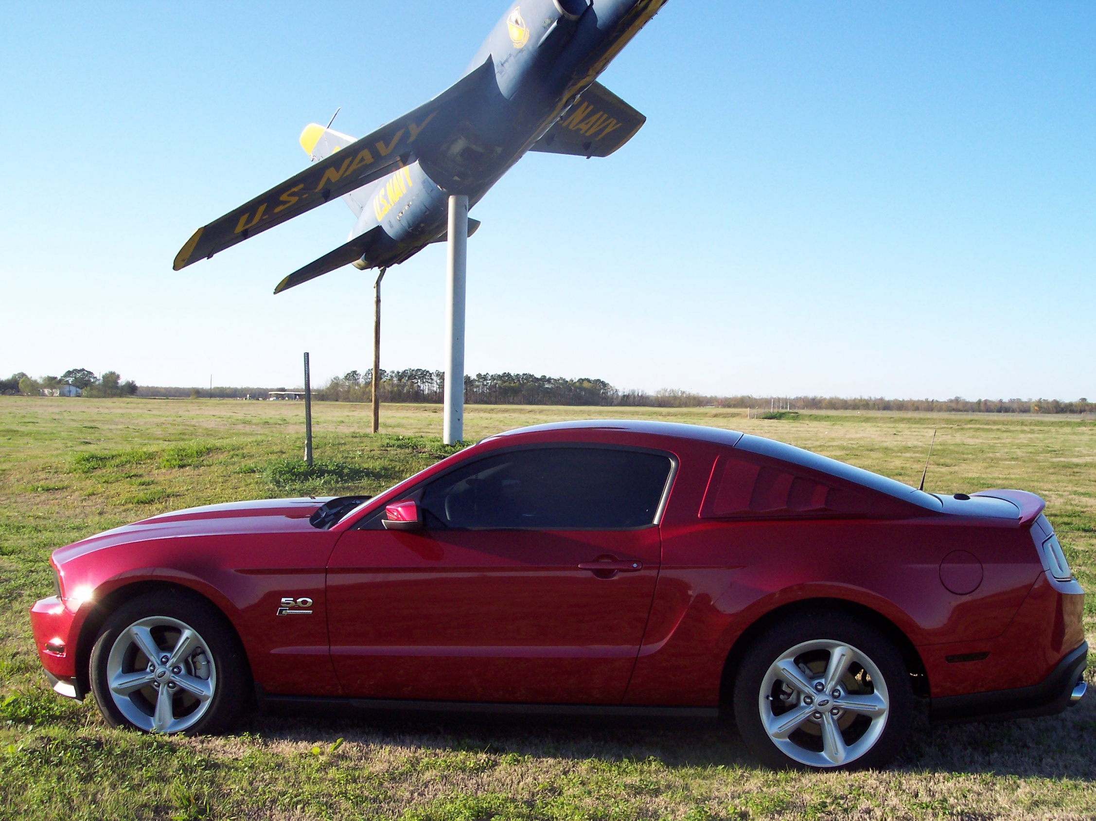Red Candy 2011 Ford Mustang