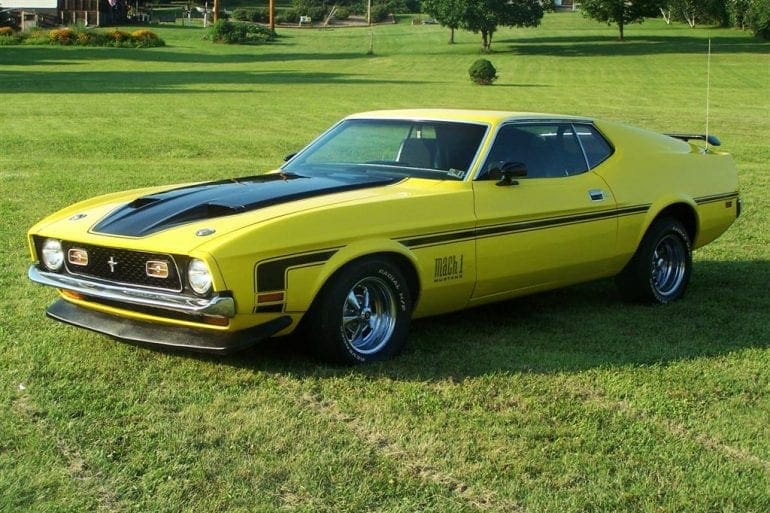 1971 Ford Mustang Colors Archives | Mustang Specs