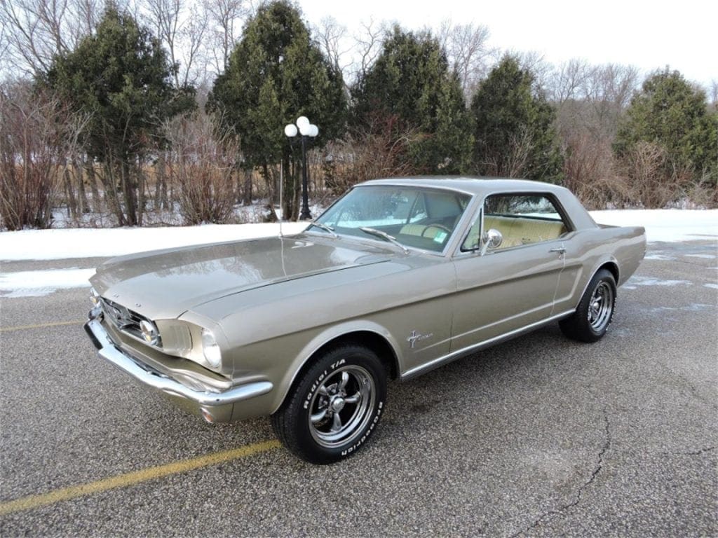 Champagne Beige 1965 Ford Mustang