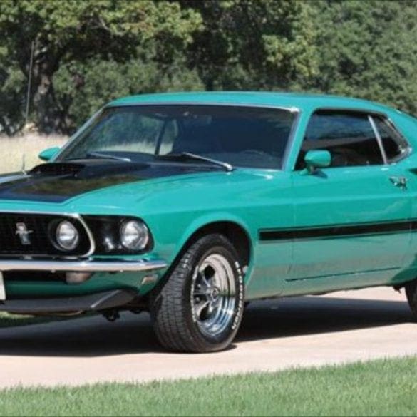 Grabber Green 1969 Ford Mustang