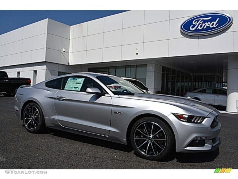 Ingot Silver 2017 Ford Mustang