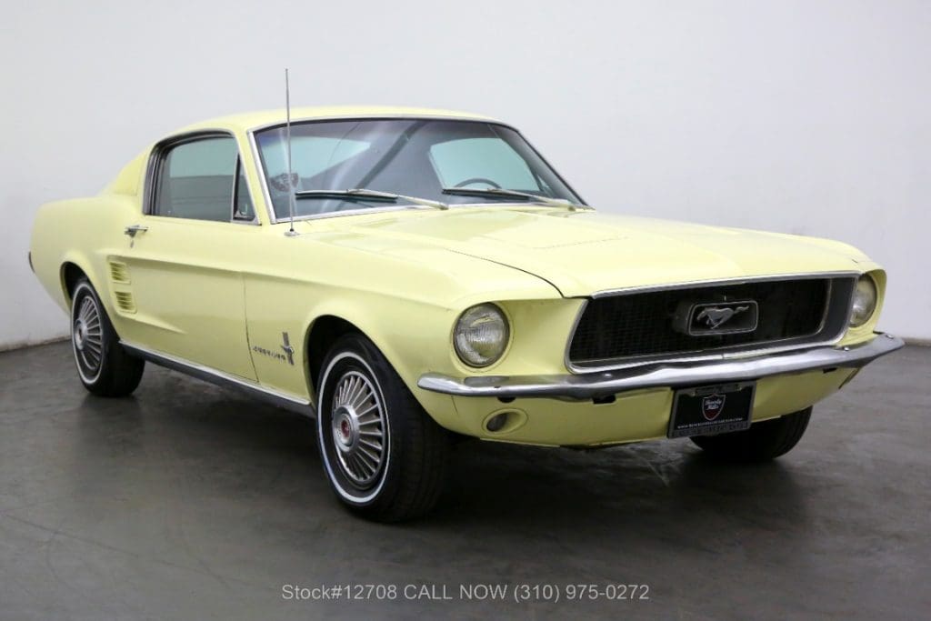 Springtime Yellow 1967 Ford Mustang