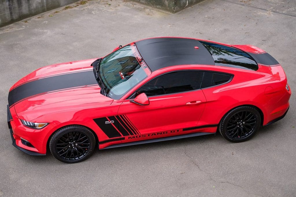Race Red 2017 Ford Mustang