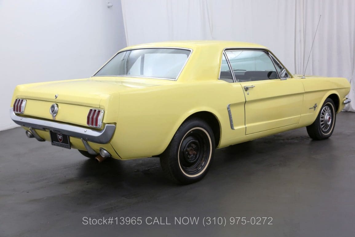 Sunlight Yellow 1964 Ford Mustang