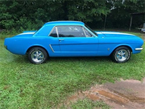 Guardsman Blue 1964 Ford Mustang