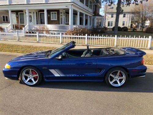 Moonlight Blue 1996 Ford Mustang