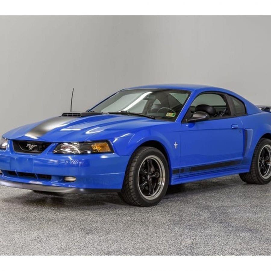 Azure Blue 2003 Ford Mustang