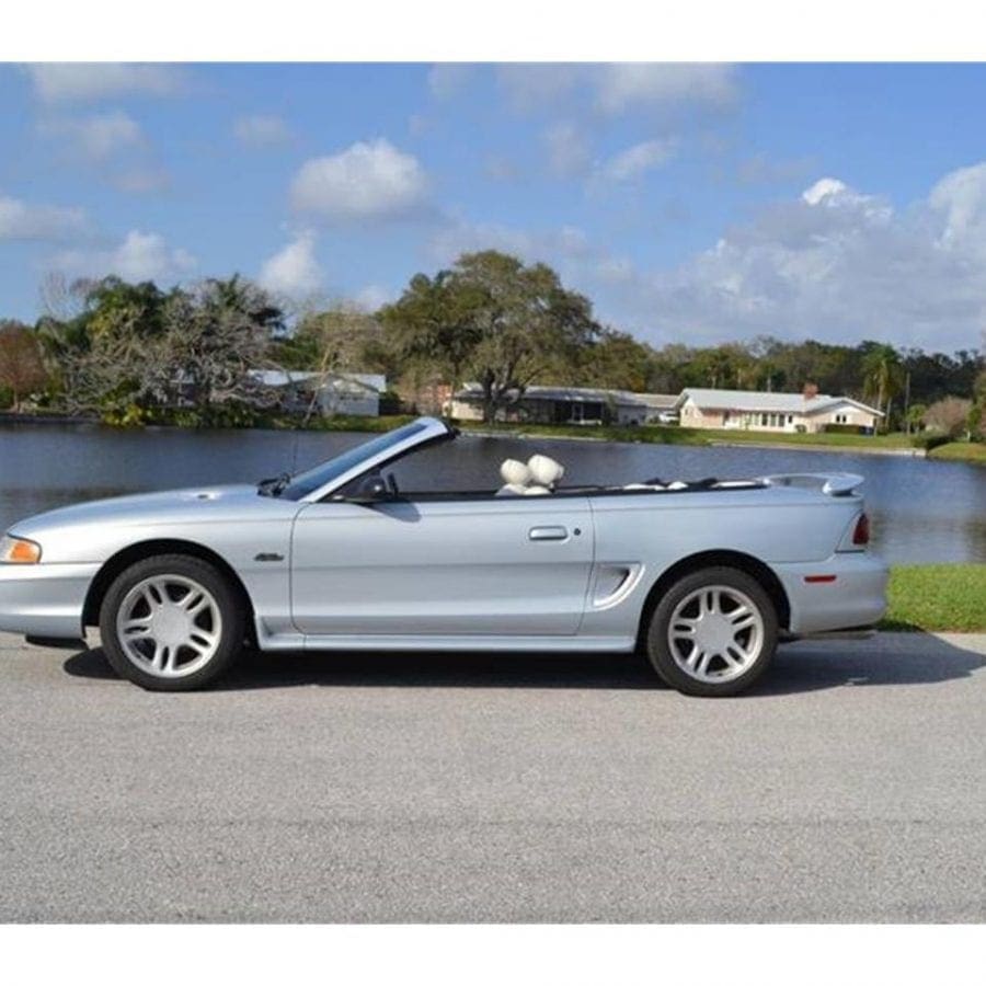 Opal Frost 1996 Ford Mustang