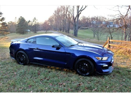 Deep Impact Blue 2016 Ford Mustang