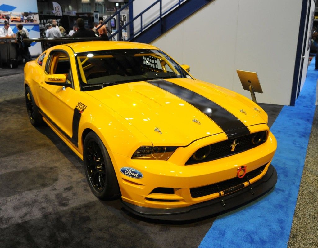 School Bus Yellow 2013 Ford Mustang
