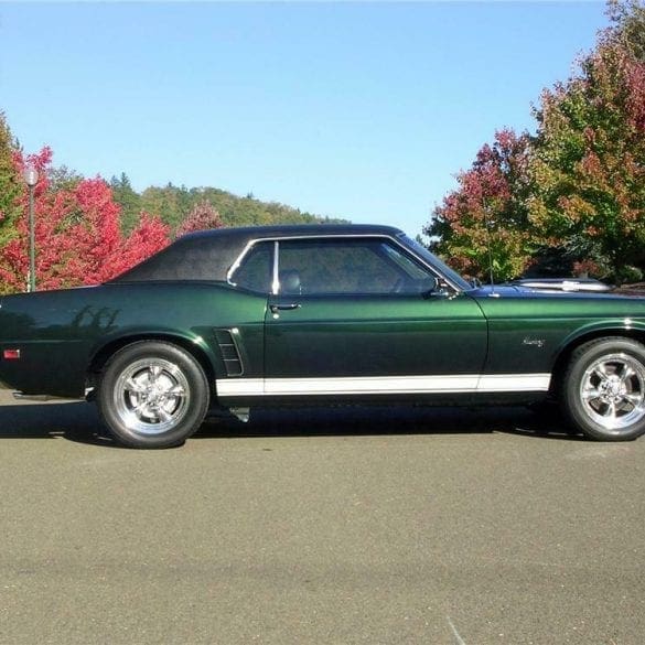 Forest Green 1969 Ford Mustang