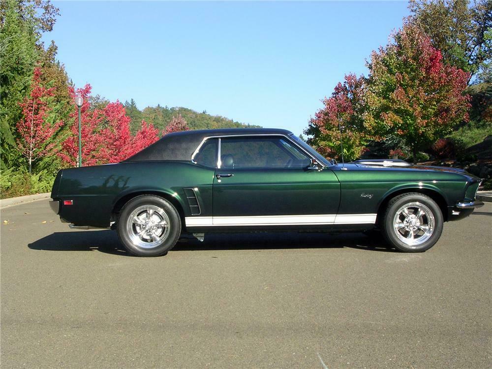 Forest Green 1969 Ford Mustang