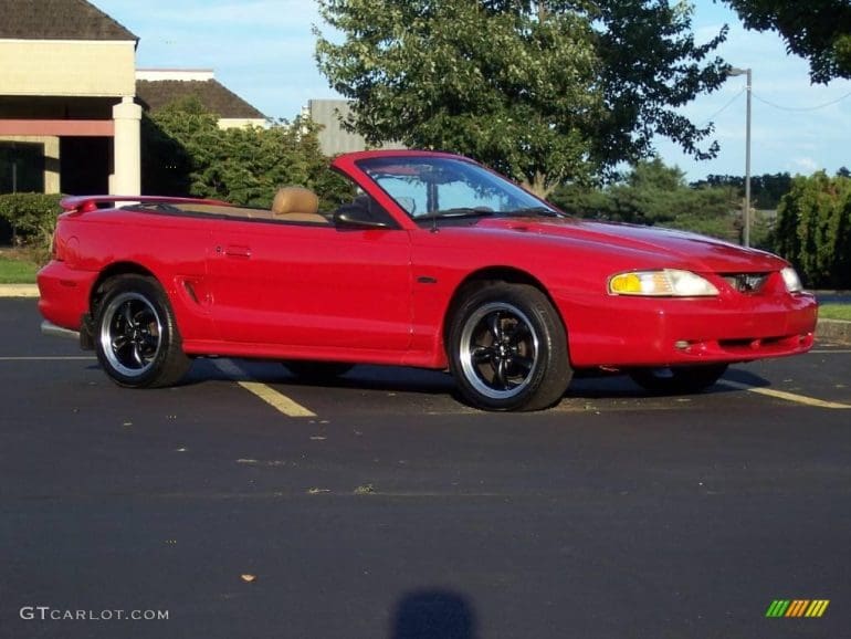 Rio Red 1996 Ford Mustang