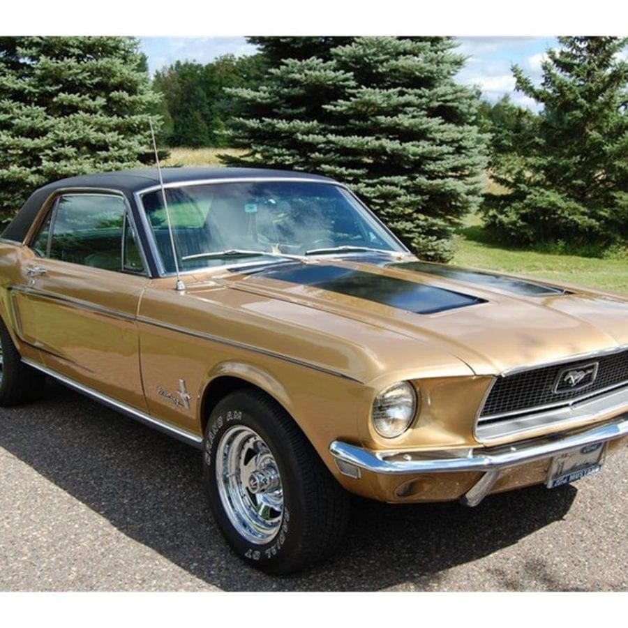 Spanish Gold 1968 Ford Mustang