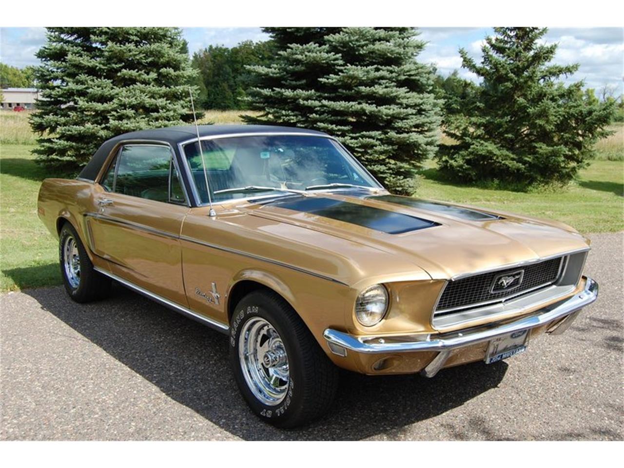 Spanish Gold 1968 Ford Mustang