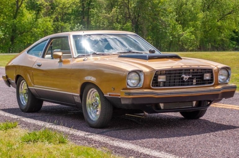 Tan Glow 1974 Ford Mustang