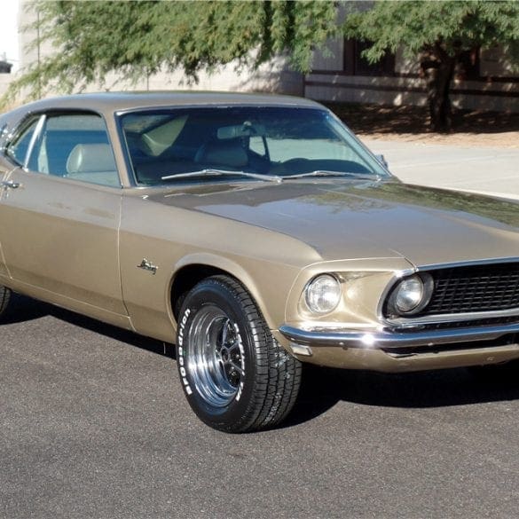 Champagne Gold 1969 Ford Mustang